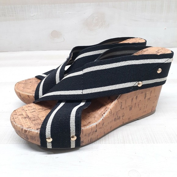 Montego Bay Club | Shoes | Montego Bay Club Platform Cork Wedge Sandals ...